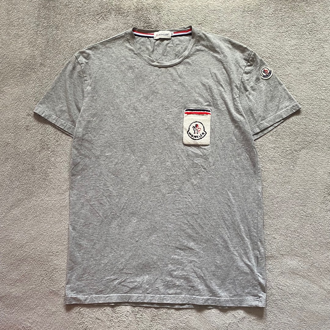 Moncler patch pocket, Men's Fashion, Tops & Sets, Tshirts & Polo Shirts ...