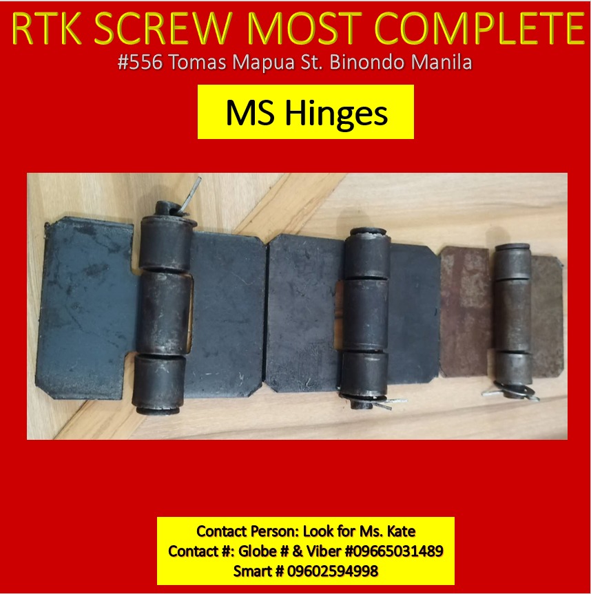 MS Hinge Heavy Duty, Commercial & Industrial, Construction Tools ...