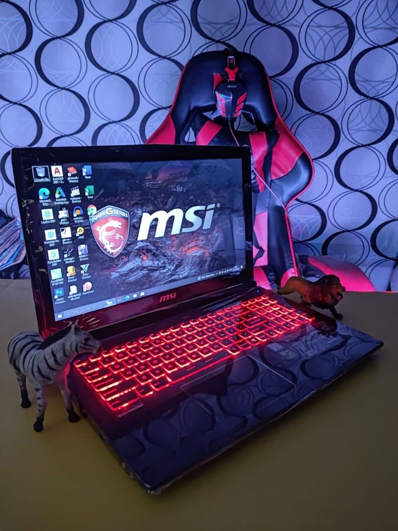 MSI GP62 6QF LEOPARD [RAM 16GB/SSD 512GB+NVIDIA GTX], Elektronik ...
