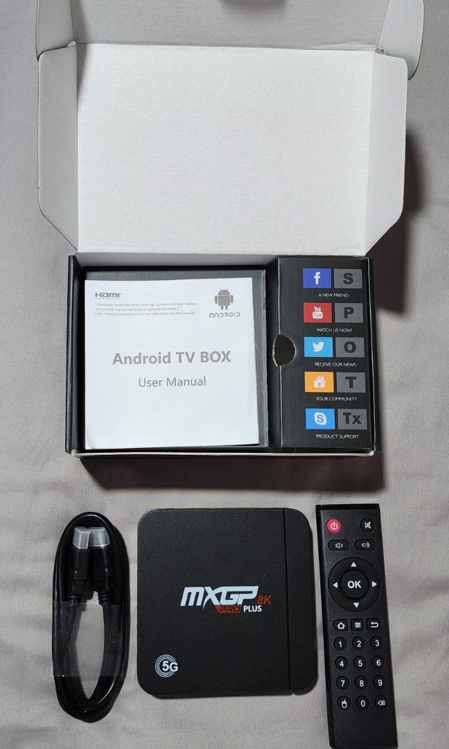 MXGP Android TV Box Pro Plus, TV & Home Appliances, TV & Entertainment ...