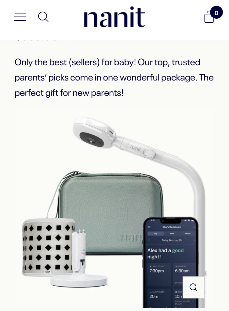 Nanit pro camera w floor stand and flex stand, Babies & Kids, Baby ...