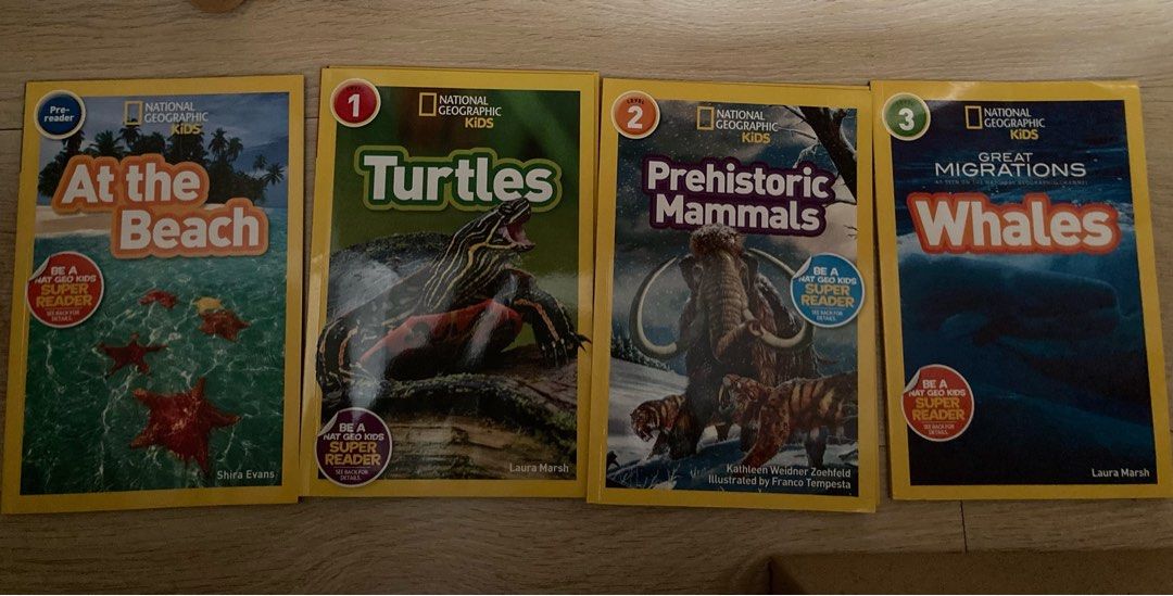 National Geographic for kids from pre- reader to level 3 total 92 ...