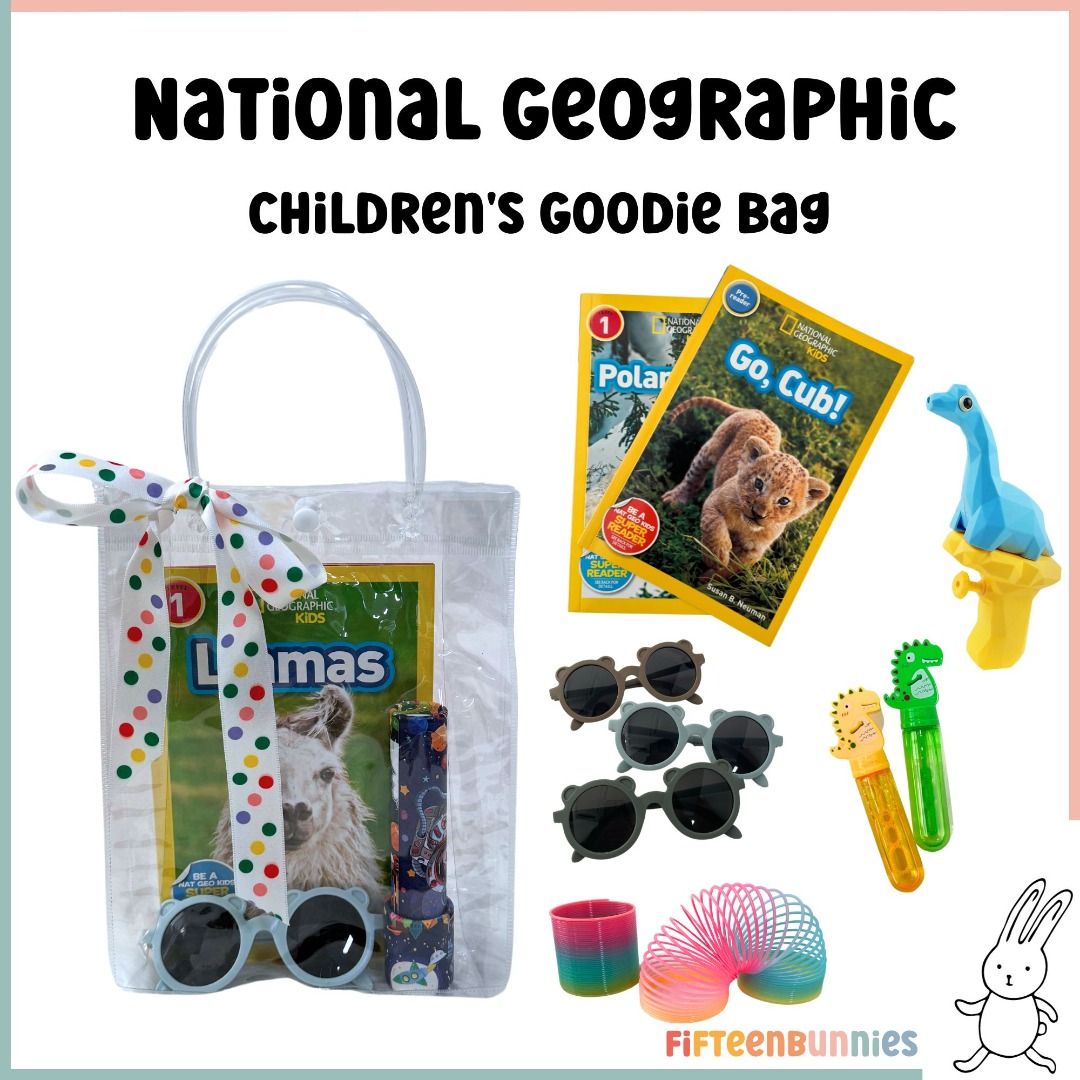 National Geographic Kids Goodie Bag | Prepacked Preschool Birthday ...