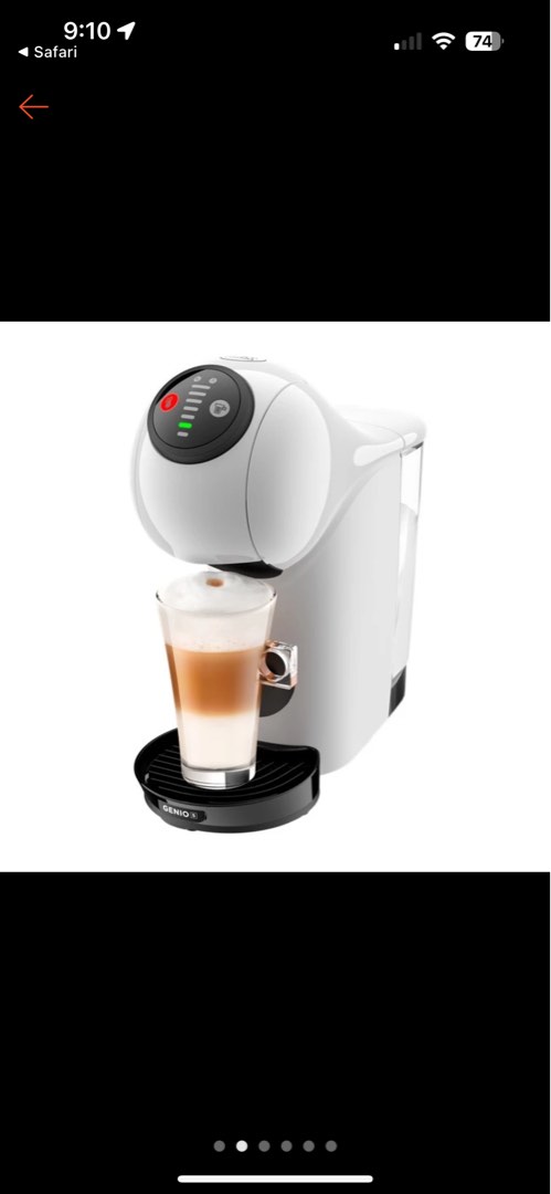 Nescafe Dolce Gusto Genio S Basic Coffee Machine, TV & Home Appliances ...