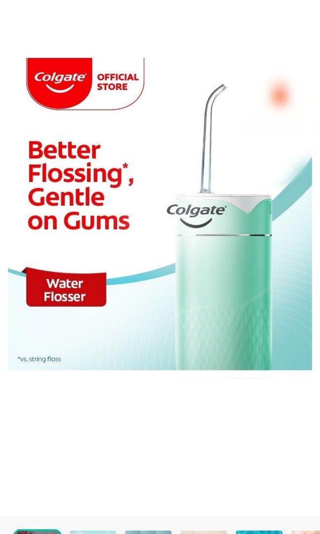 [NEW Last Unit] Colgate Portable Water Flosser Rechargeable, Water ...