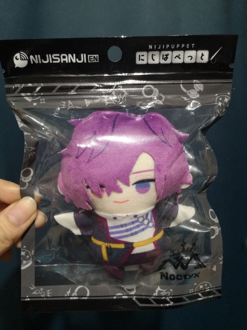 NIJISANJI EN Official Goods - Uki Violeta Puppet/Pape (ONHAND) - Noctyx Half Anniversary NIJI ...