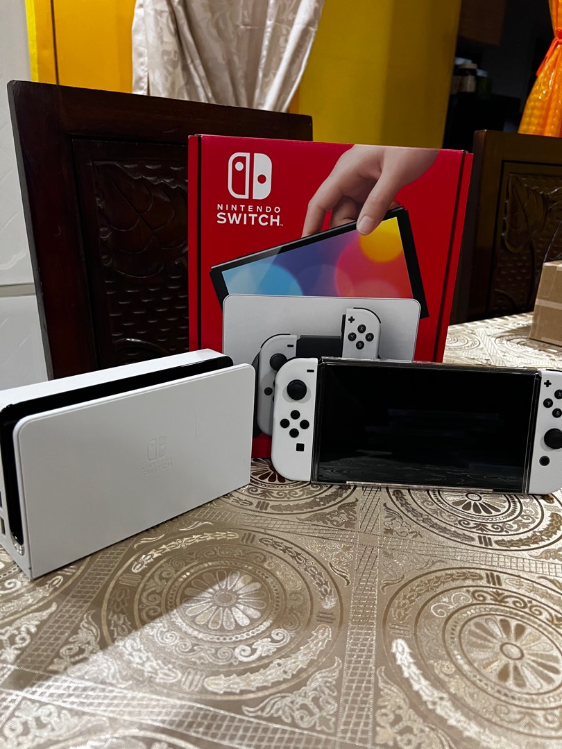 Nintendo Switch OLED add on 9 Games, Video Gaming, Video Game Consoles ...