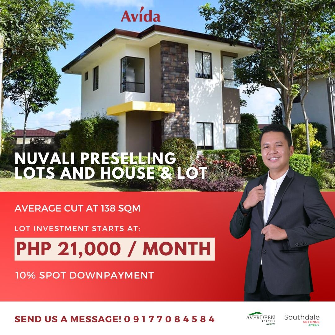 For Sale Nuvali Southdale Settings Nuvali House and lot 21k 42mos dp ...
