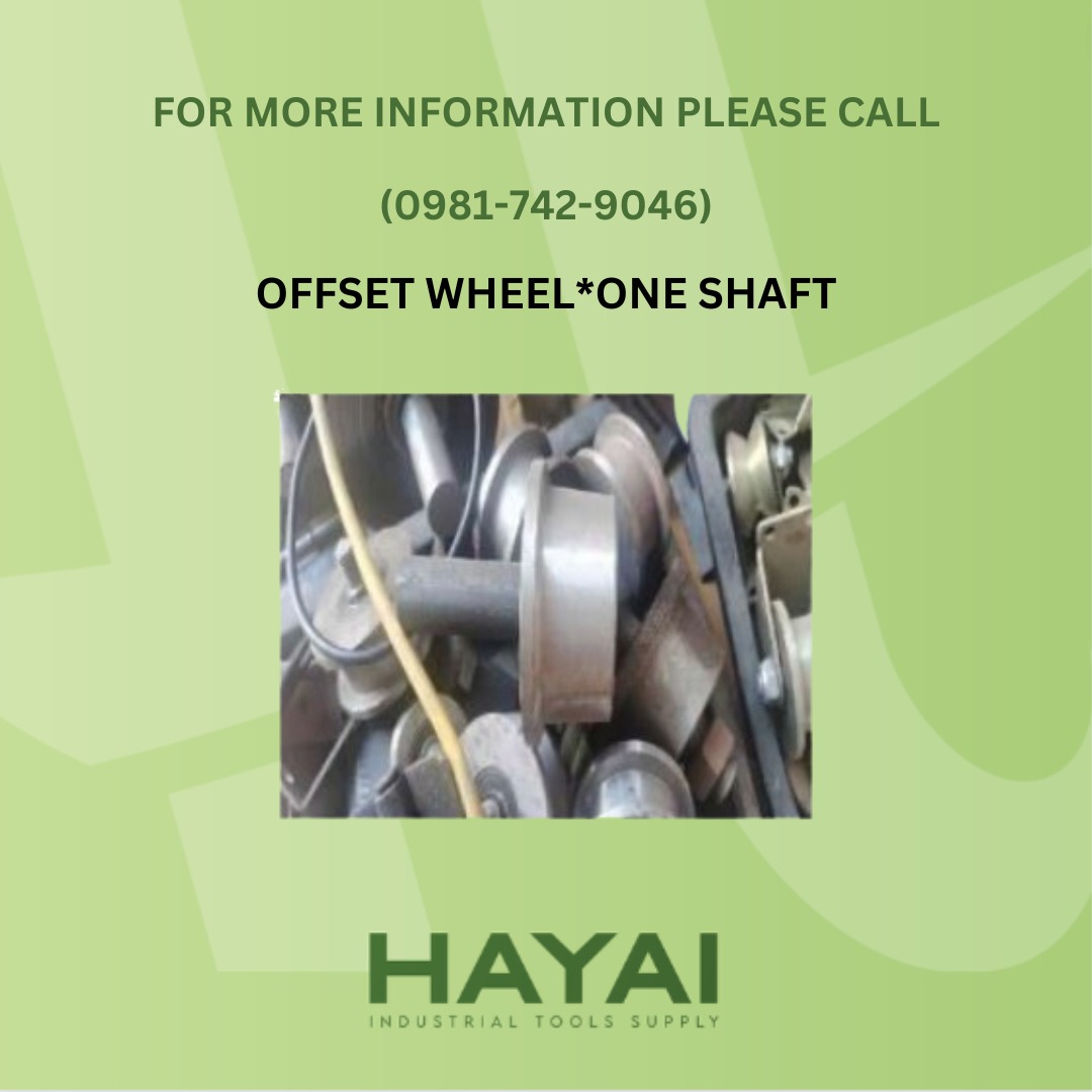 Offset wheel*one shaft, Commercial & Industrial, Construction Tools ...