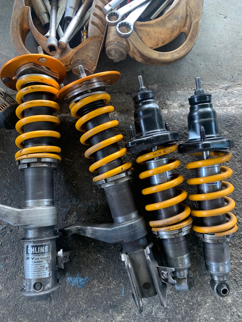 Ohlins DFV Coilovers for DC5/DC5R, Car Accessories, Accessories on ...