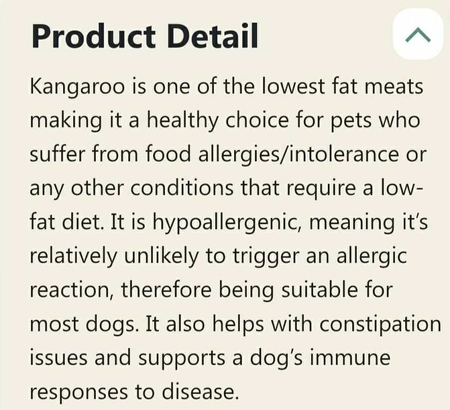 Omakase premium dog food Kangaroo protein, Pet Supplies, Pet Food on ...