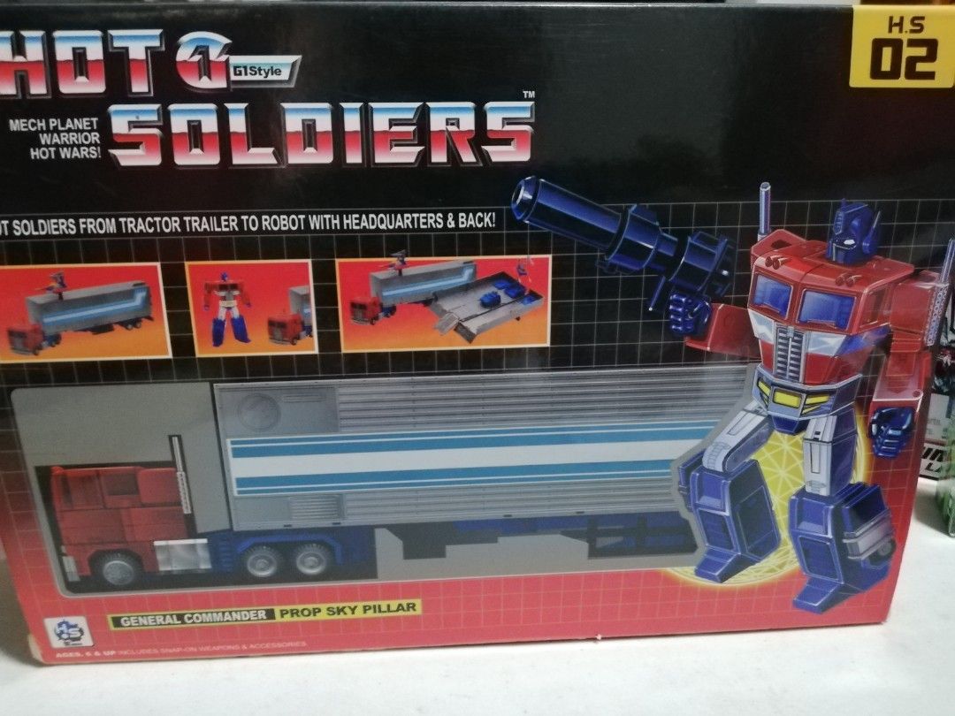 Optimus prime transformers, Hobbies & Toys, Toys & Games on Carousell