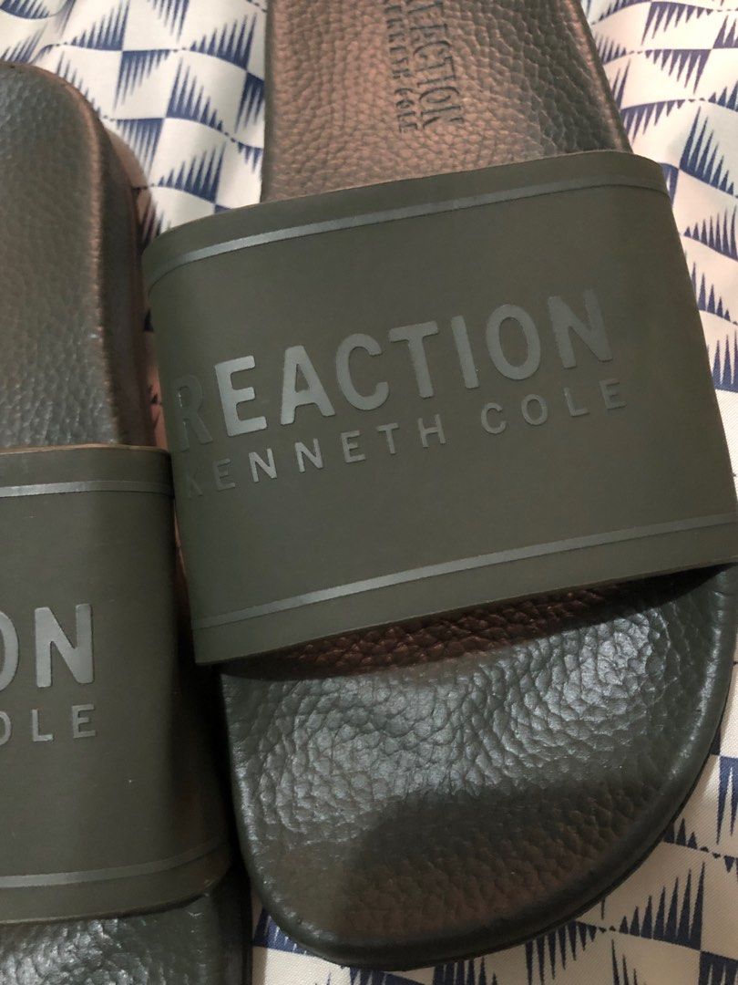 Original Kenneth Cole Men’s Slides, Men's Fashion, Footwear, Slippers ...