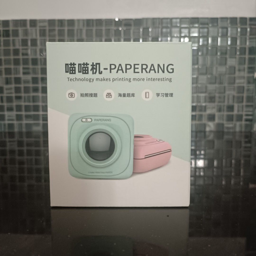 Paperang P1 Portable Thermal Printer, Computers & Tech, Printers ...