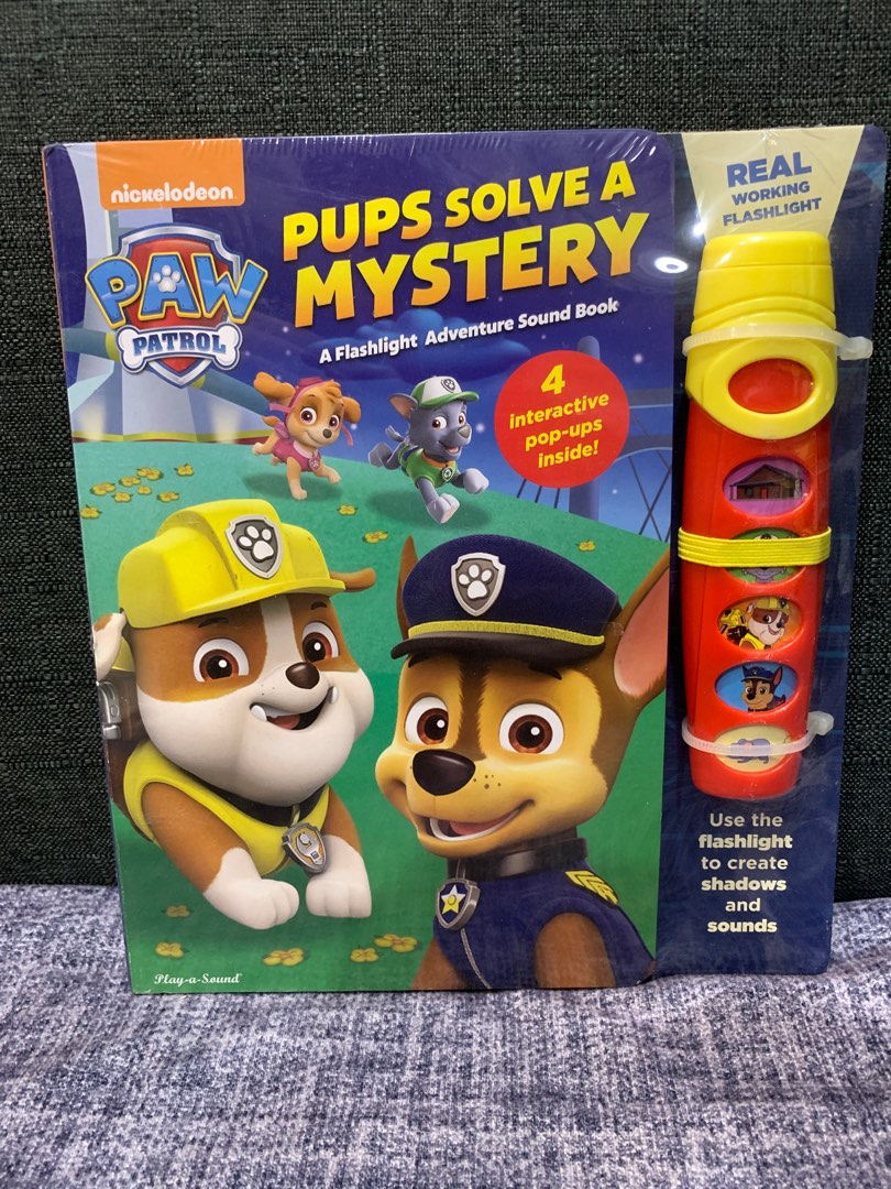Paw patrol (interactive), Hobbies & Toys, Books & Magazines, Children's ...