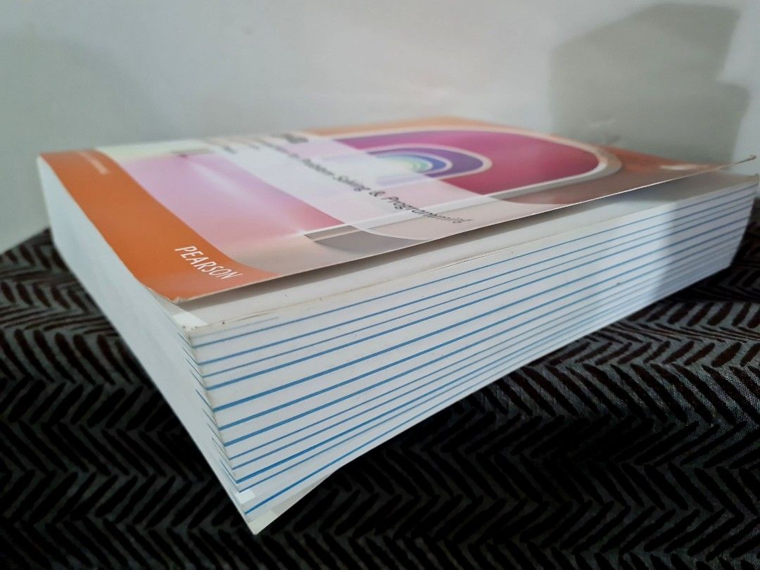 PEARSON Java An introduction to Problem Solving & Programming, Hobbies ...
