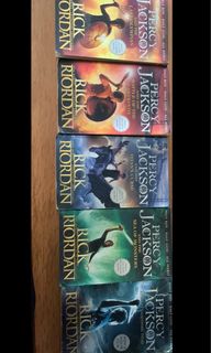 Percy Jackson first series story book, Hobbies & Toys, Books ...