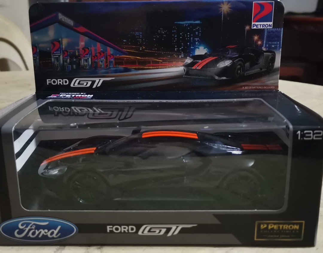 Petron toy car, Ford GT 1:32 scale, Hobbies & Toys, Toys & Games on ...