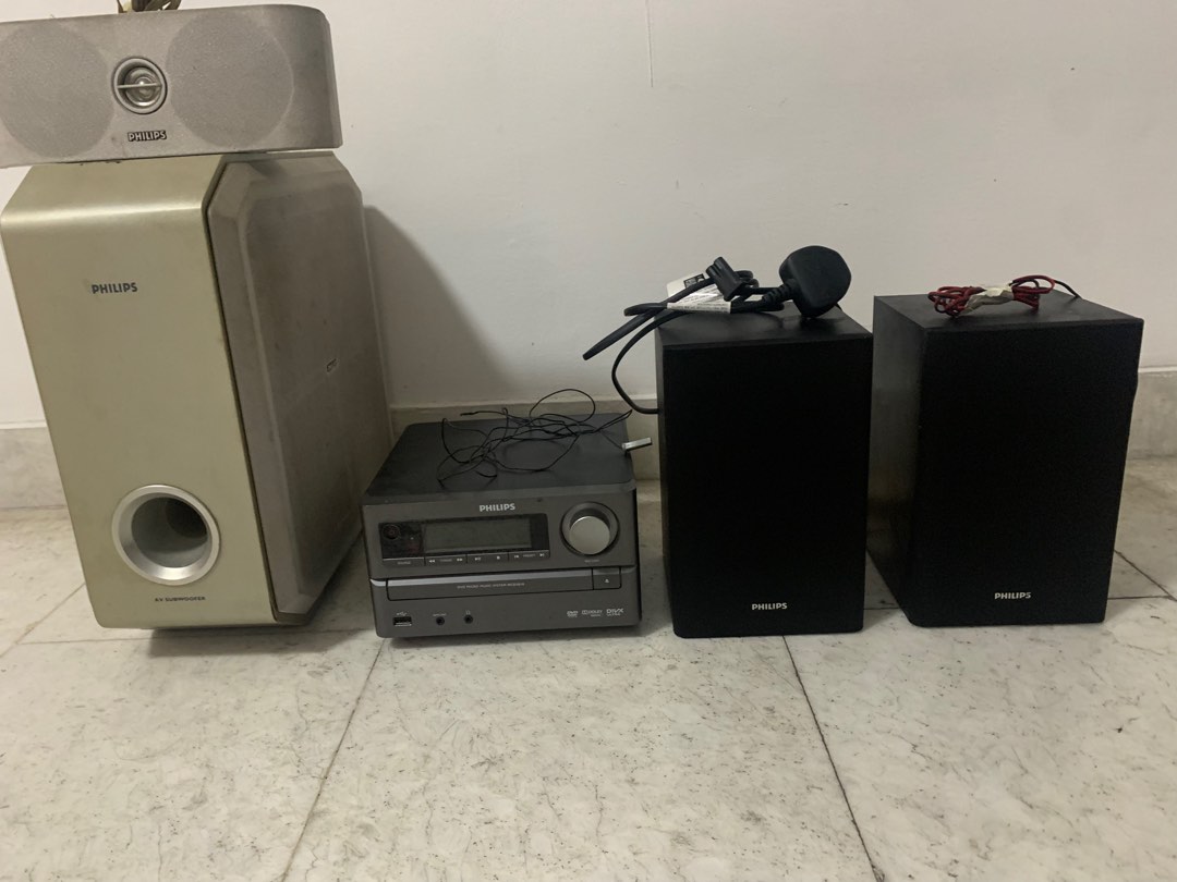 Philip micro music system MCD2010, Audio, Soundbars, Speakers ...
