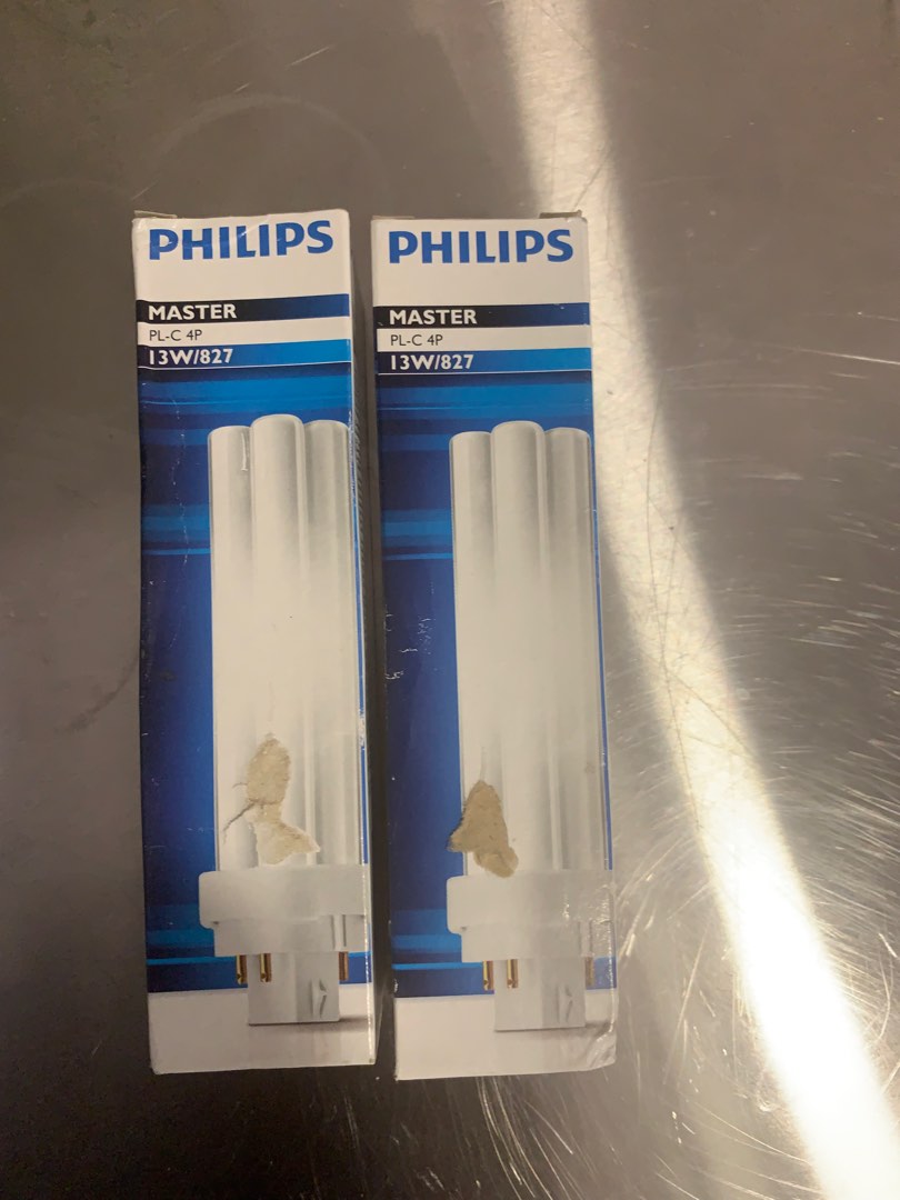 Philips 4pins PlC lightings, Furniture & Home Living, Lighting & Fans ...