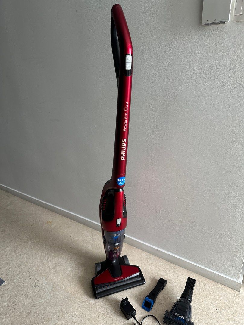 Philips PowerPro Duo Cordless Vacuum Cleaner, TV & Home Appliances ...