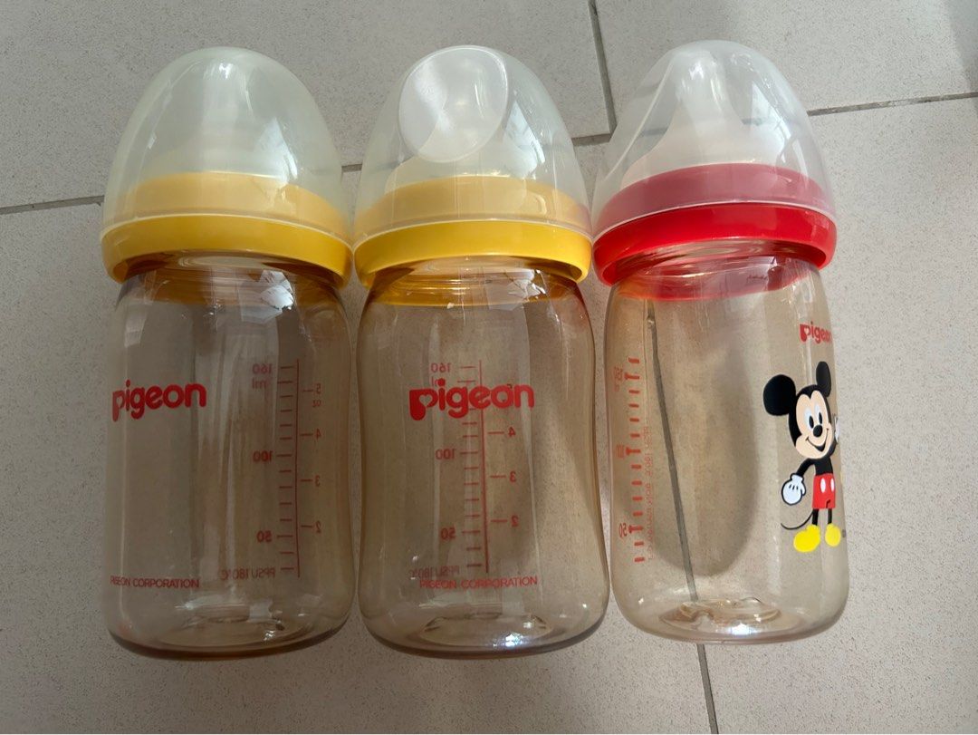 Pigeon PPSU 160ml wide neck, Babies & Kids, Nursing & Feeding, Breastfeeding & Bottle Feeding on ...