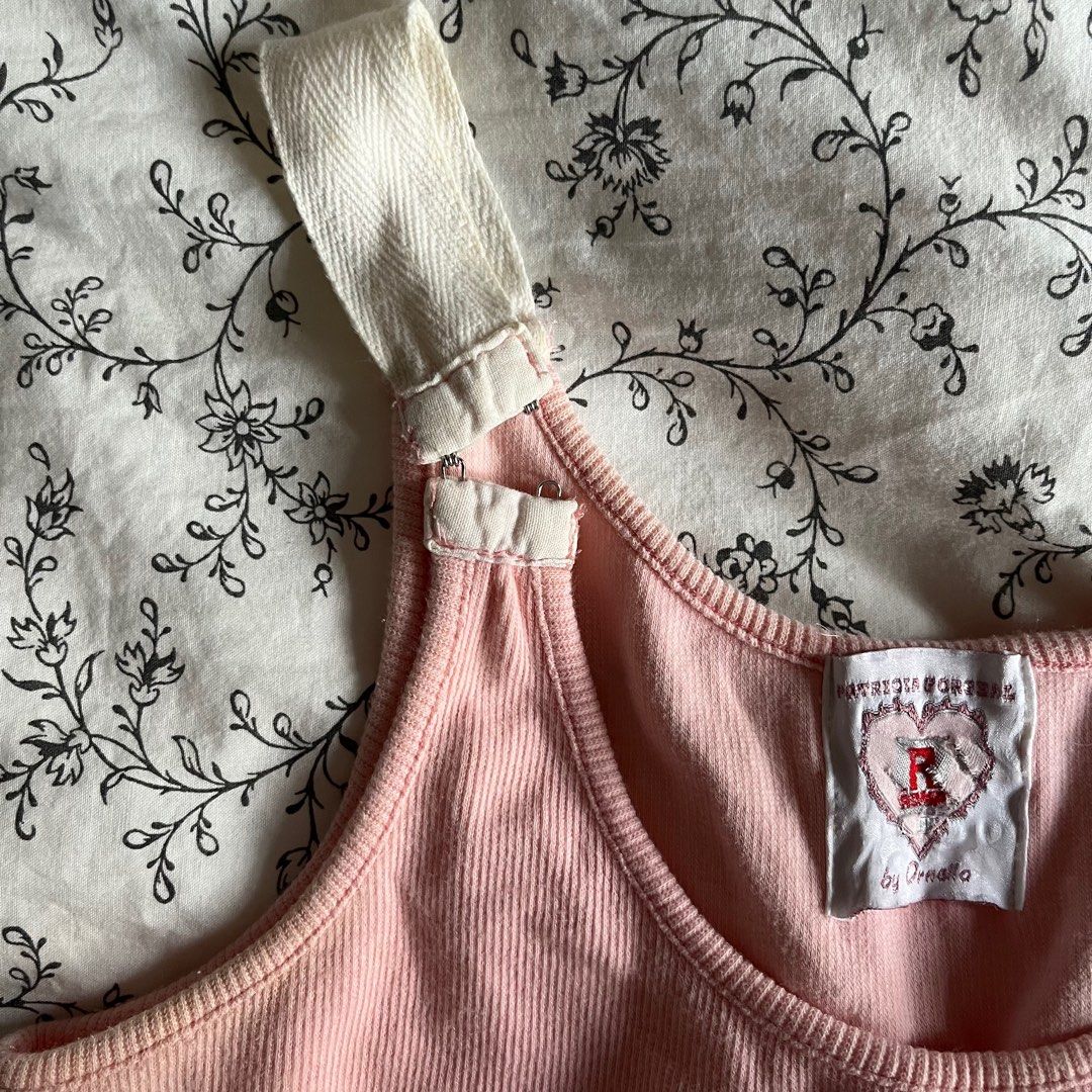 Pink y2k Cottagecore Tank Top, Women's Fashion, Tops, Sleeveless on ...