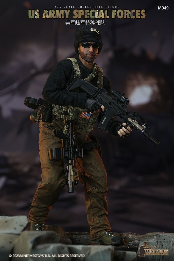 [PO] MINI TIMES MT-M049 US Army Special Forces 1/6 Figure, Hobbies ...