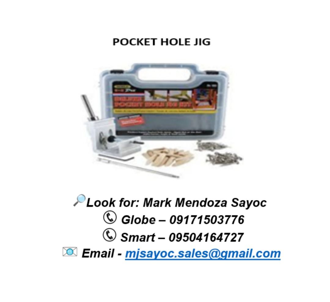 POCKET HOLE JIG, Commercial & Industrial, Construction Tools ...