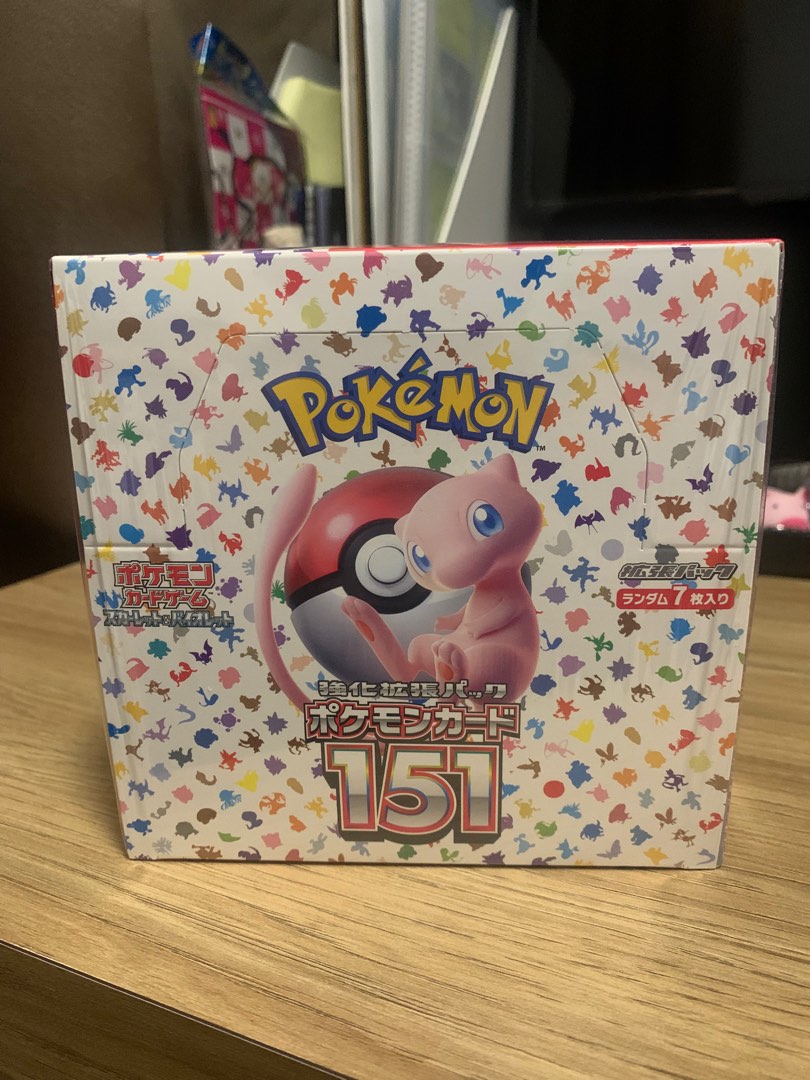 Pokemon 151 Booster Box Japanese (Shrink) Last One!, Hobbies & Toys ...