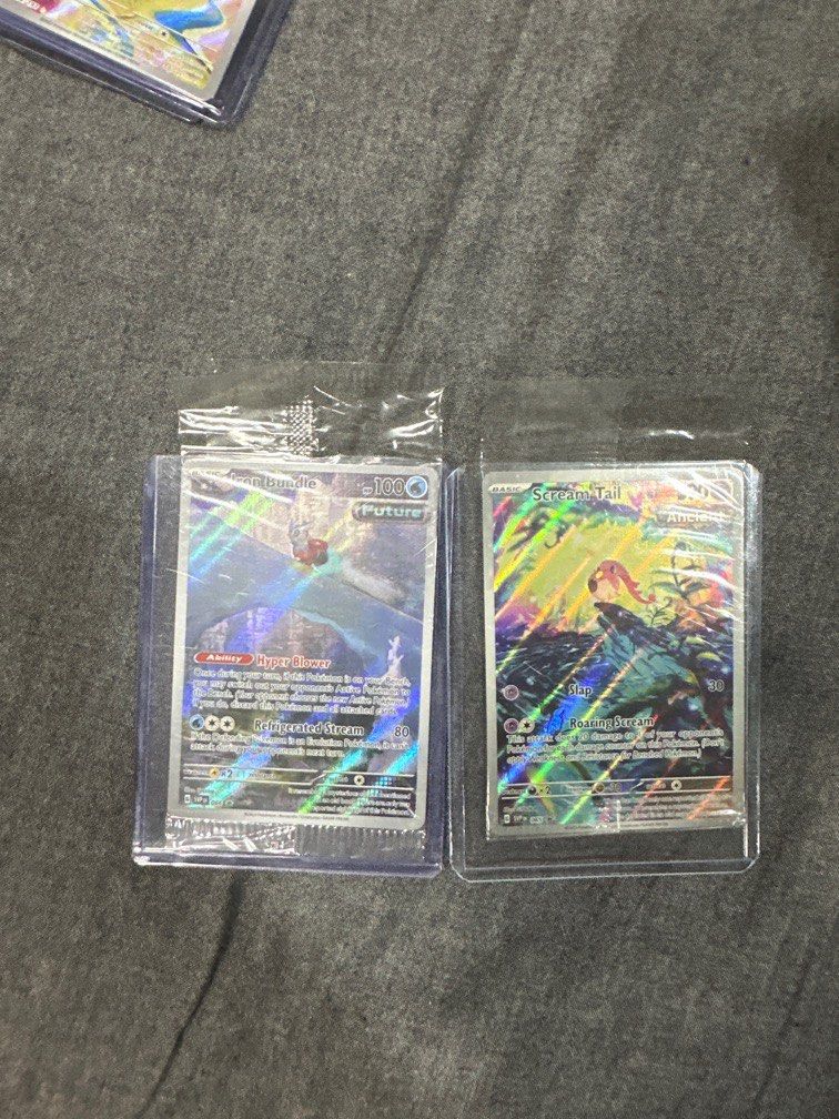 Pokemon Paradox Rift ETB promos, Hobbies & Toys, Toys & Games on Carousell