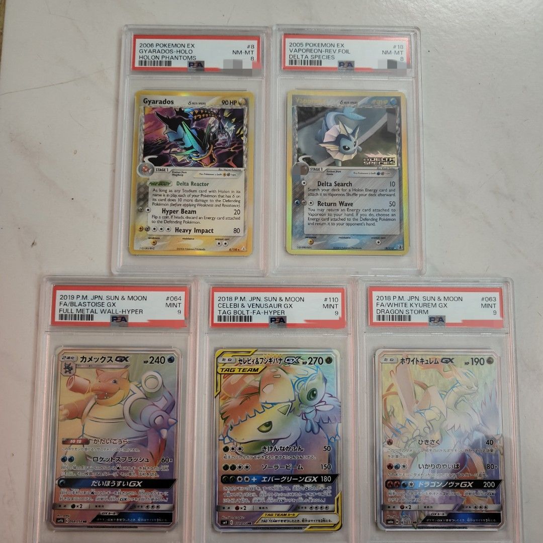 Pokemon PSA slabs, Hobbies & Toys, Memorabilia & Collectibles, Vintage ...