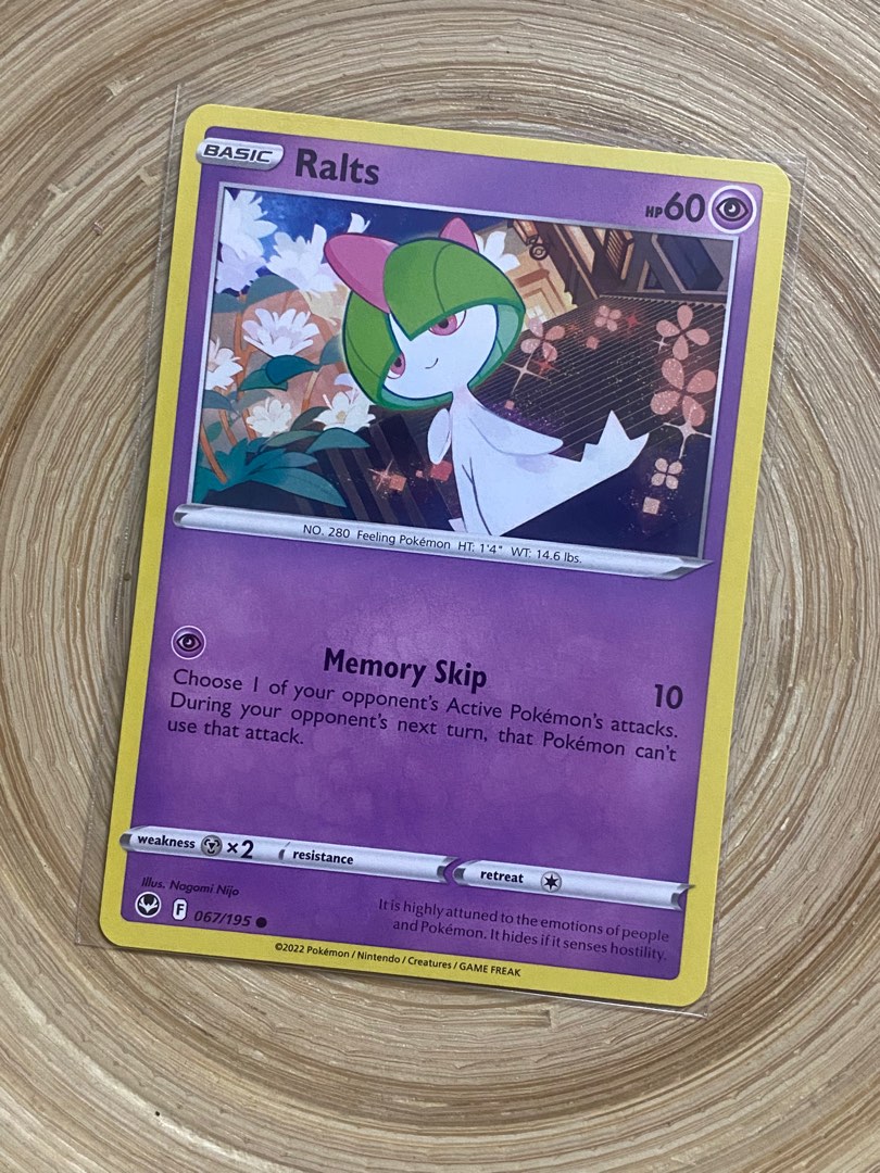 Pokemon Trading Card Game - Ralts, Hobbies & Toys, Toys & Games on ...