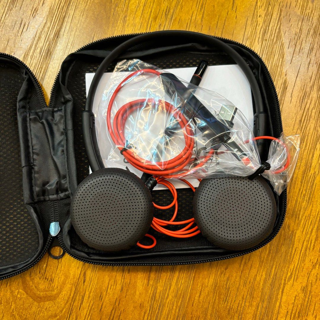 Poly Plantronics Blackwire 3225 USB-A Wired Headset, Audio, Headphones ...