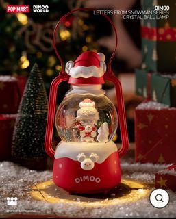 DIMOO LETTERS FROM SNOWMAN SERIES CHRISTMAS EDITION POPMART / FULL SET ...