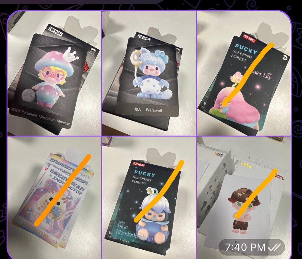 Popmart / Sweet bean , Pucky & Dimoo $8, Hobbies & Toys, Toys & Games ...