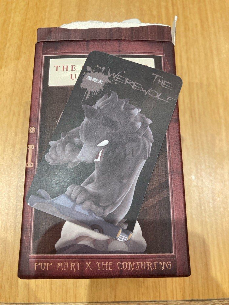WTT / WTS SECRET POPMART THE CONJURING UNIVERSE SECRET THE WEREWOLF ...