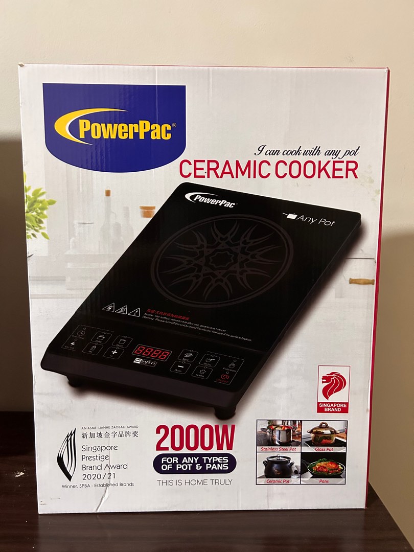 Powerpac Ceramic Cooker, TV & Home Appliances, Kitchen Appliances ...