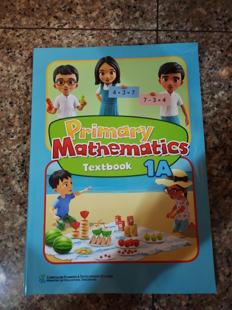 Primary Mathematics Textbook 1A, Hobbies & Toys, Books & Magazines ...