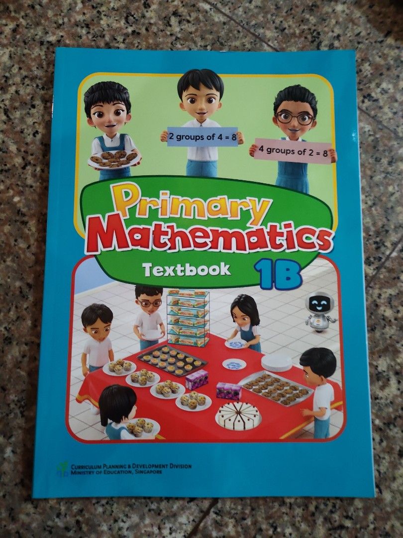 Primary Mathematics Textbook 1B, Hobbies & Toys, Books & Magazines ...