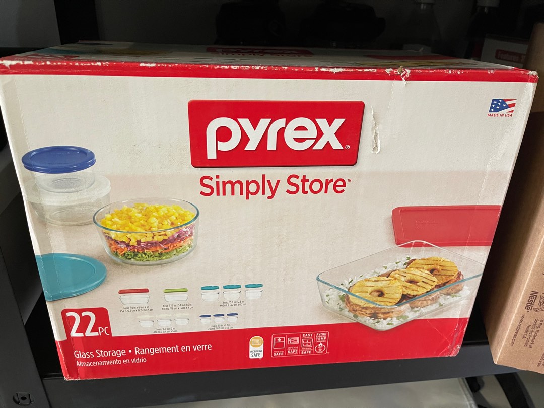 Pyrex class storage, Furniture & Home Living, Kitchenware & Tableware ...