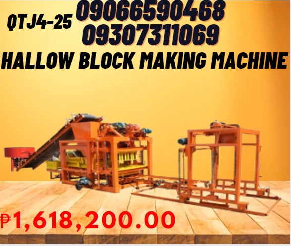 QTJ4-25 Hallow Blocks making Machine Pavement, Commercial & Industrial ...