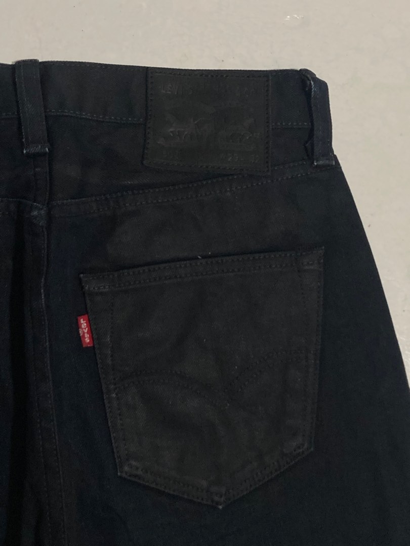 Rare! Authentic Levi’s 501 Black Coated Wax for Men’s Classic Cut ...