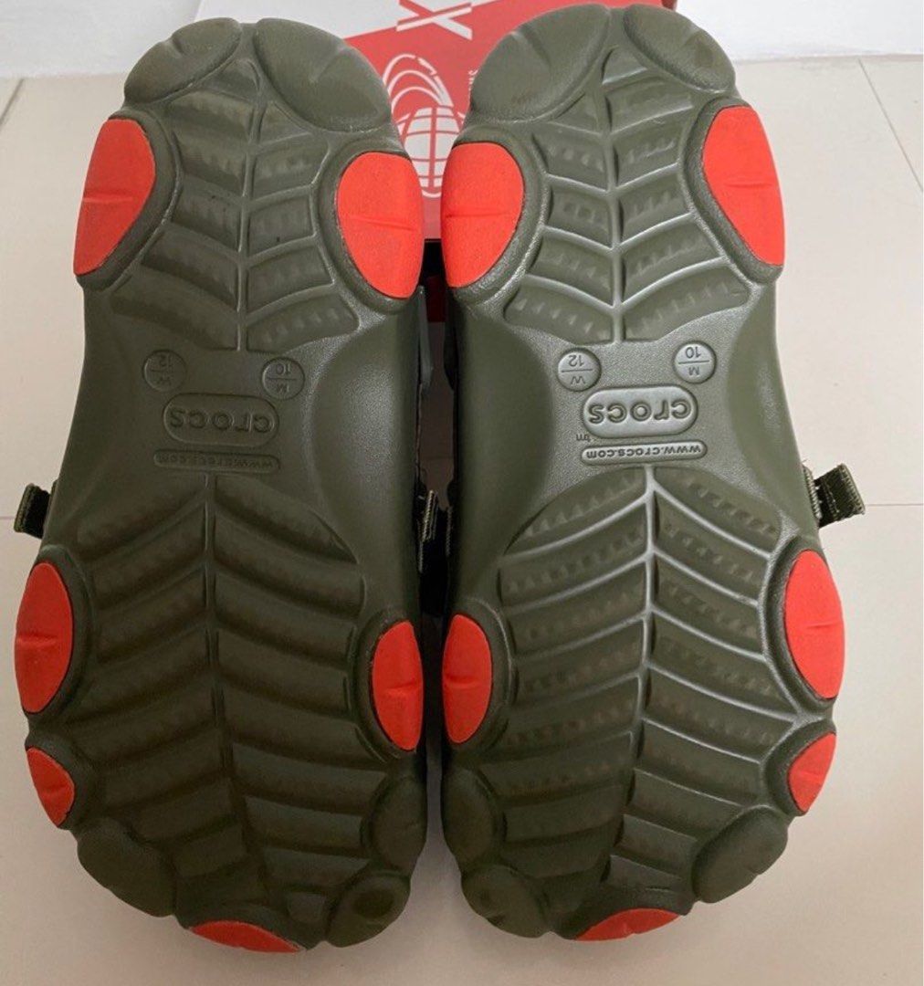 Rare Crocs x Beams Bespoke Classic All Terrain Clogs, Men's Fashion ...