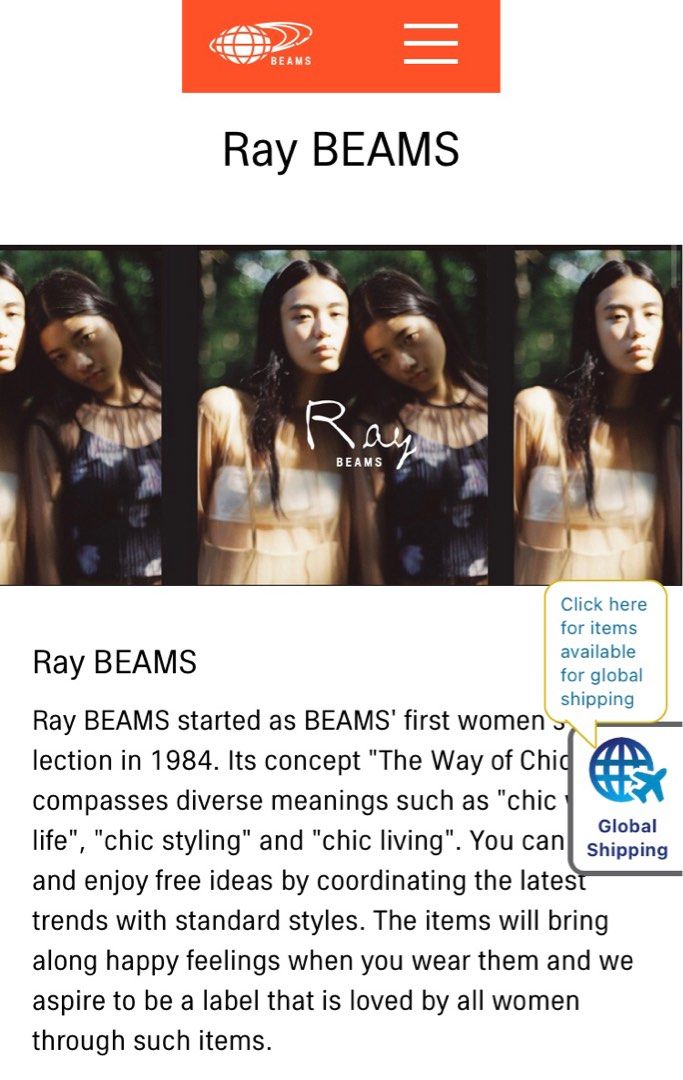 Ray Beams By Beams Japan Soft Flowy Tops, Women's Fashion, Tops, Shirts ...