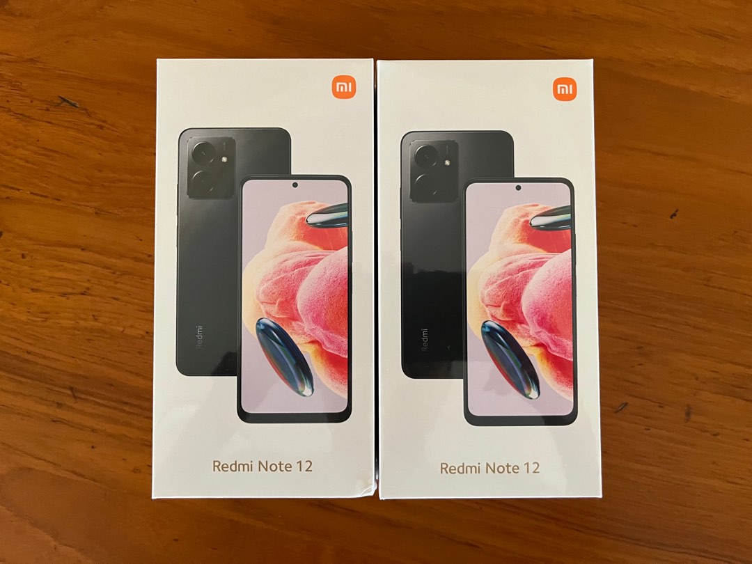 Redmi Note 12 Matte Black 256GB, Mobile Phones & Gadgets, Mobile Phones ...