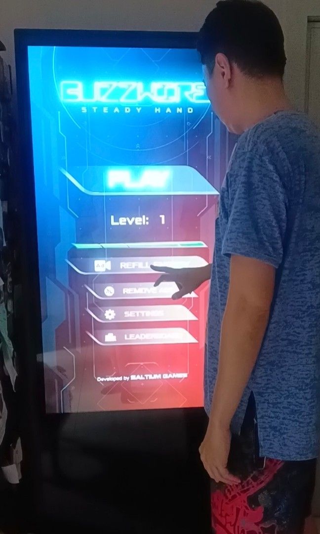 Rent Buzzer Wire Game Digital Interactive Touchscreen Buzz Wire Loop ...