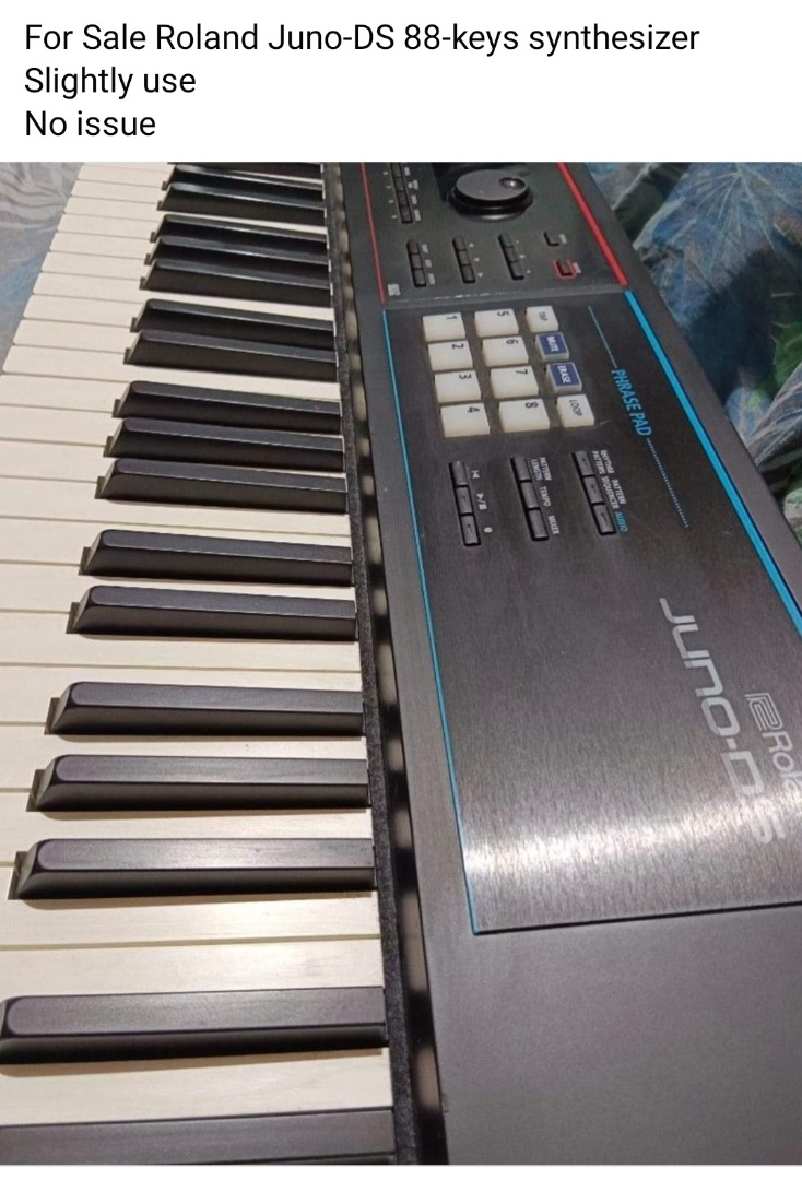 Roland Juno-DS 88-Keys Synthesizer, Hobbies & Toys, Music & Media, Musical Instruments on Carousell