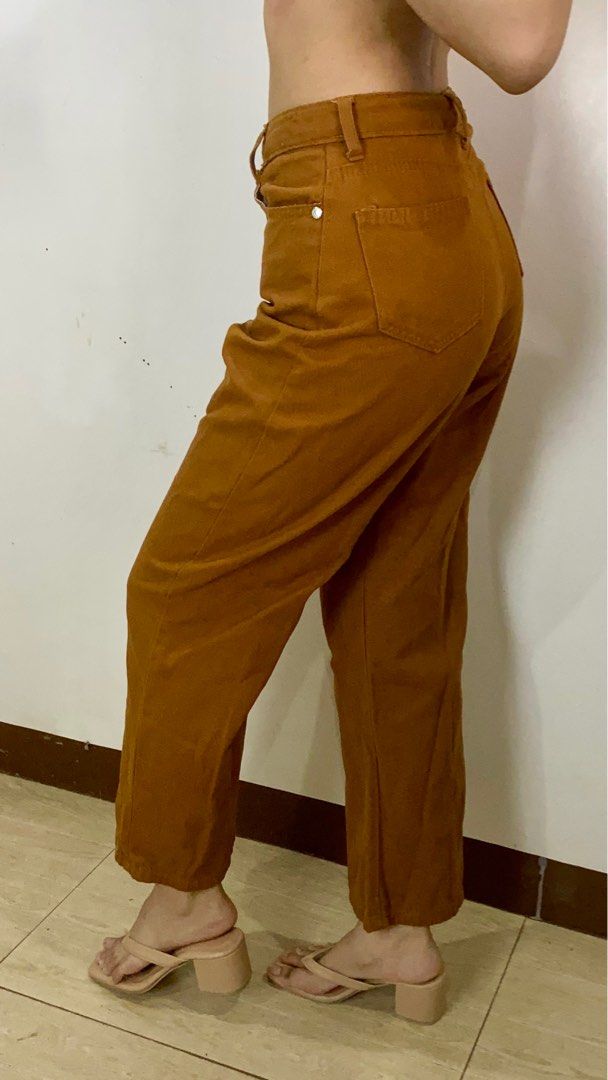 Rust Pants, Women's Fashion, Bottoms, Other Bottoms on Carousell