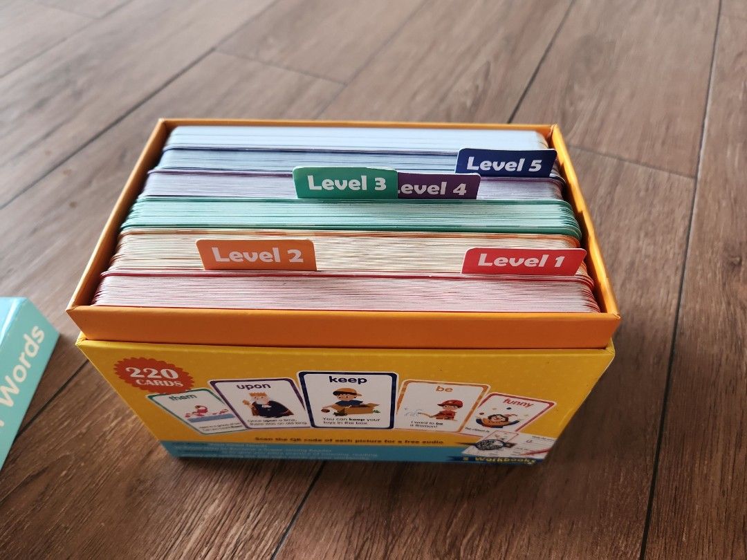 Saalin 220 sight words, Hobbies & Toys, Books & Magazines, Children's ...